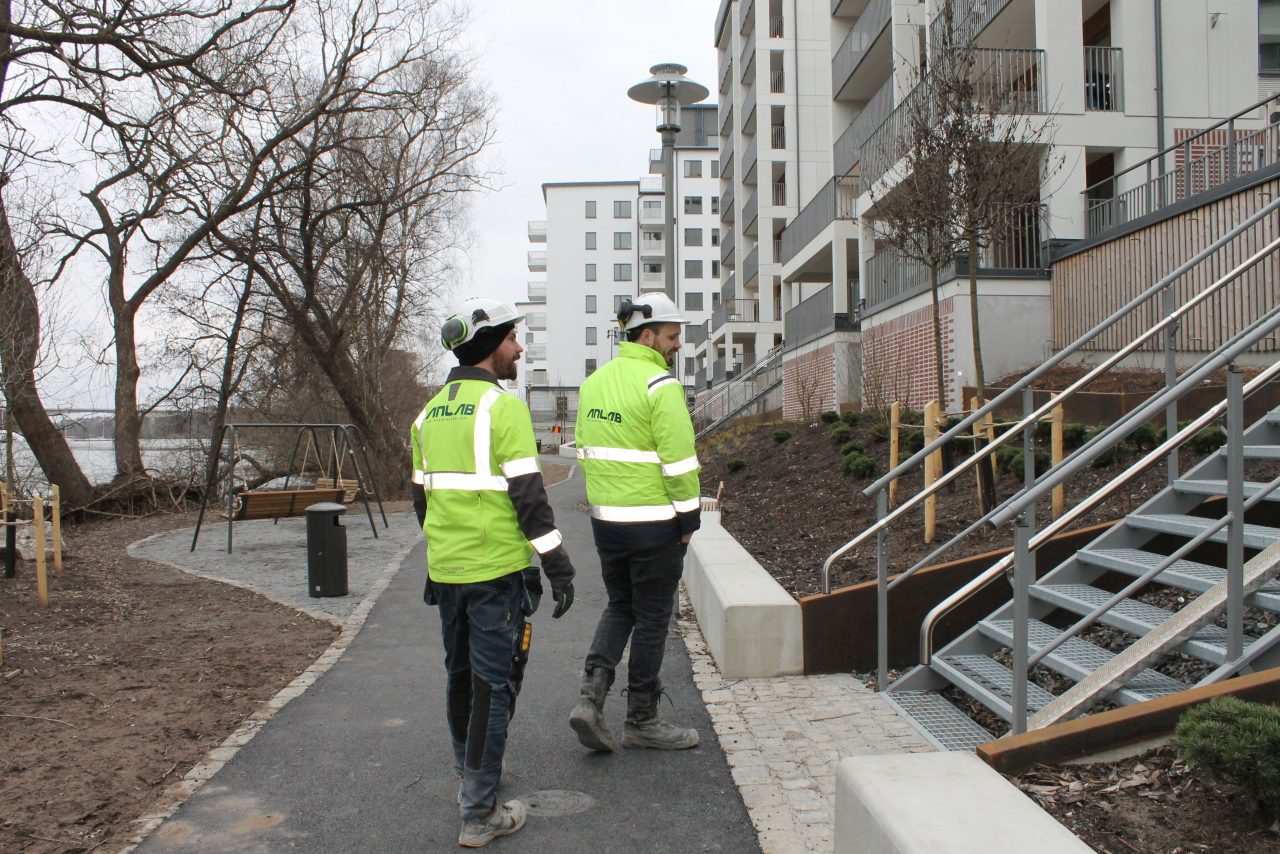 Referensprojekt - Entreprenad - Anlab